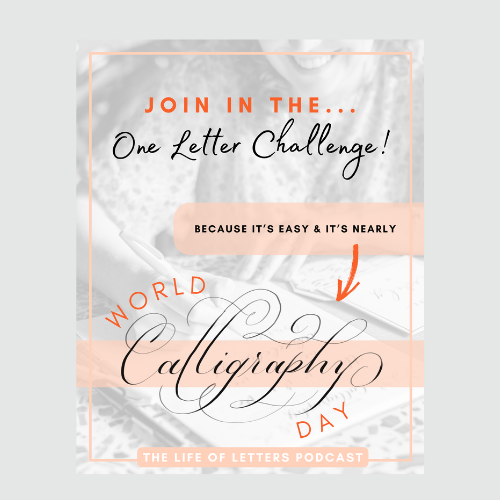 Life Of Letters Podcast Celebrates World Calligraphy Day ...